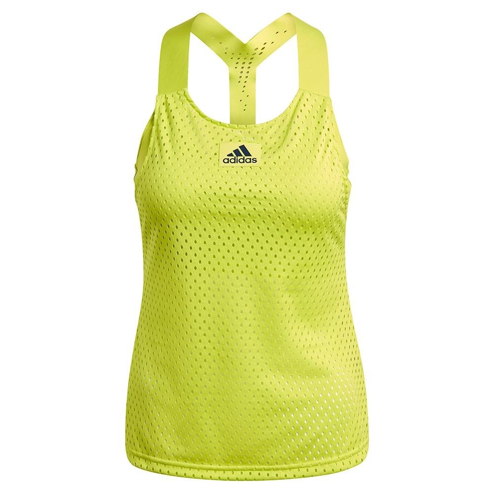 Adidas Y-Tanktop Dame Acid Yellow | Padelshoppen.com