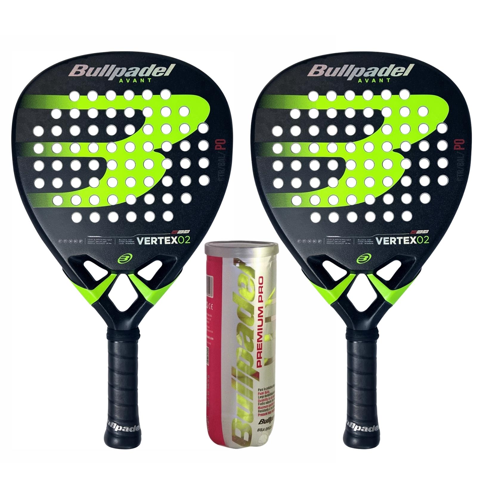 Bullpadel Padel Pakketilbud | Power Padel Bat + Bolde