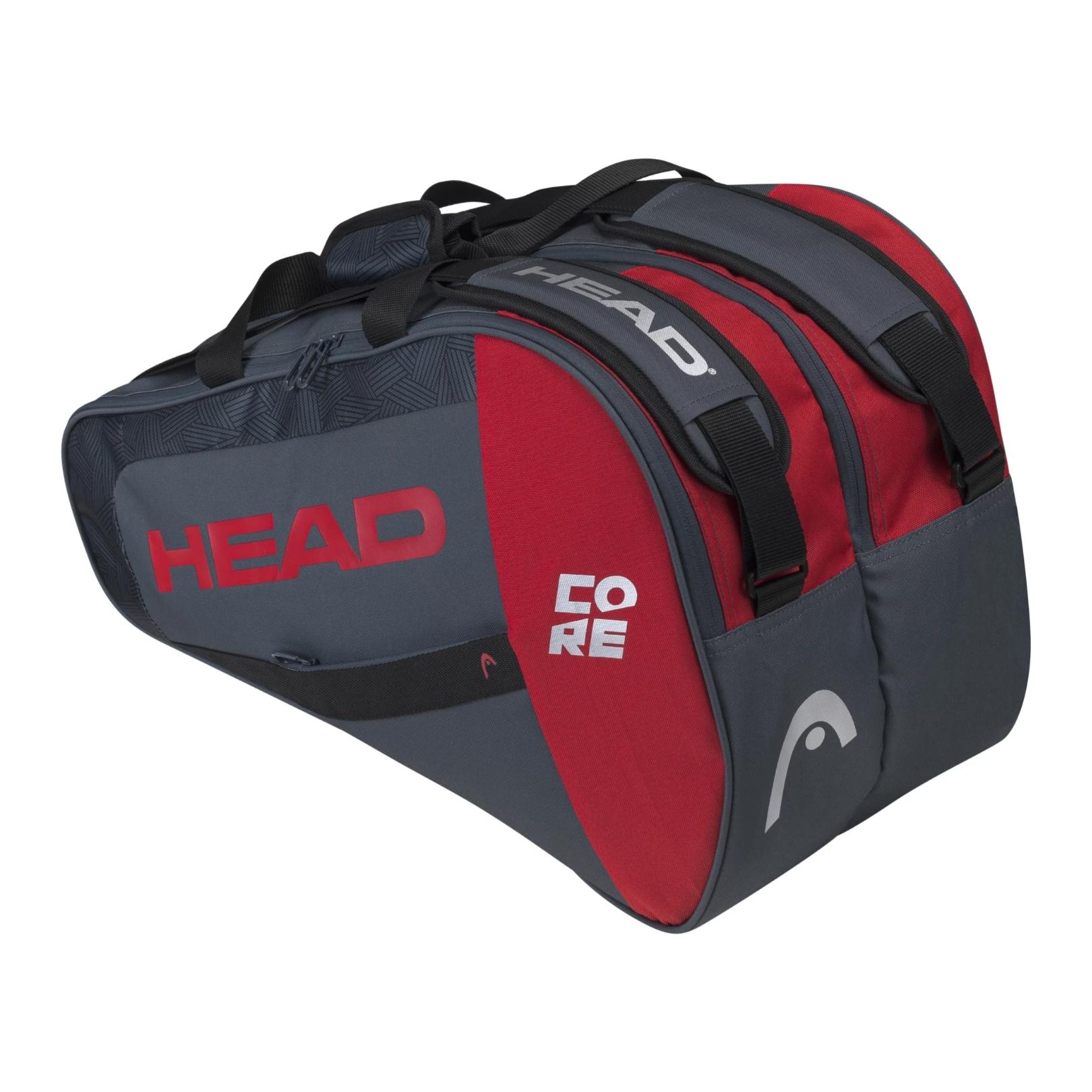 Head Core Padel Combi Anthracite/Red | Padelshoppen.com
