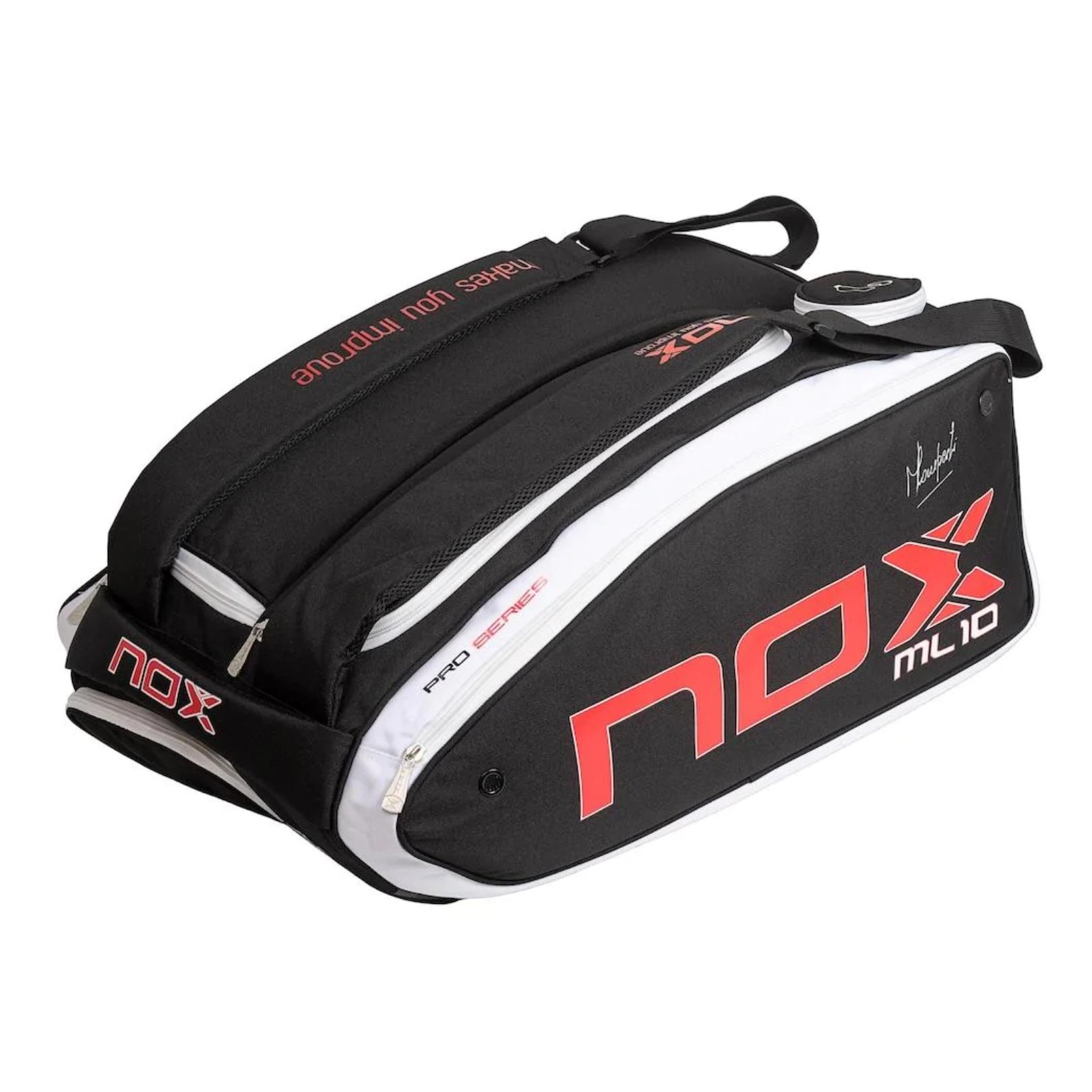 Nox ML10 XXL Racket Bag Black | Stor Nox Padel Taske