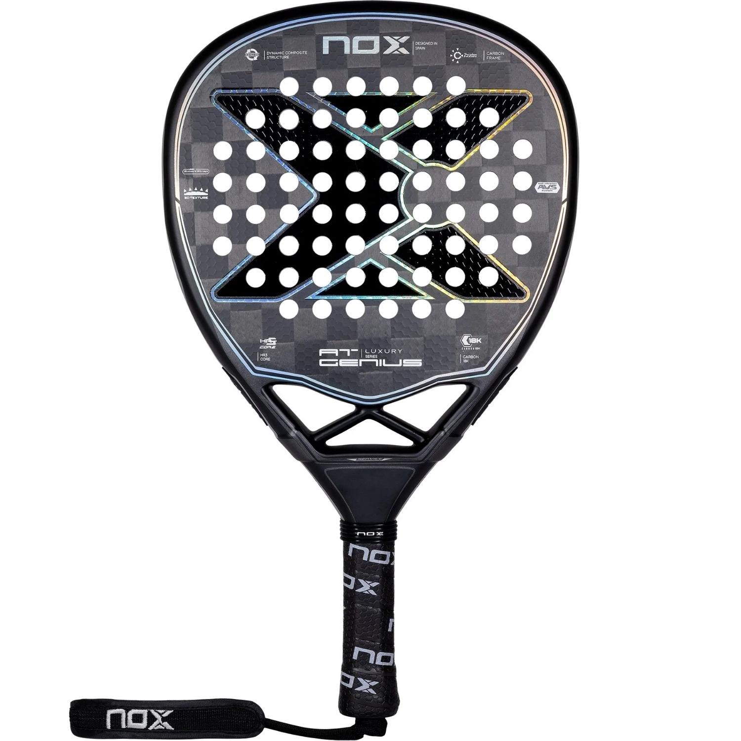 Nox Genius Attack 18K | Power padel bat ⇒ Laveste pris