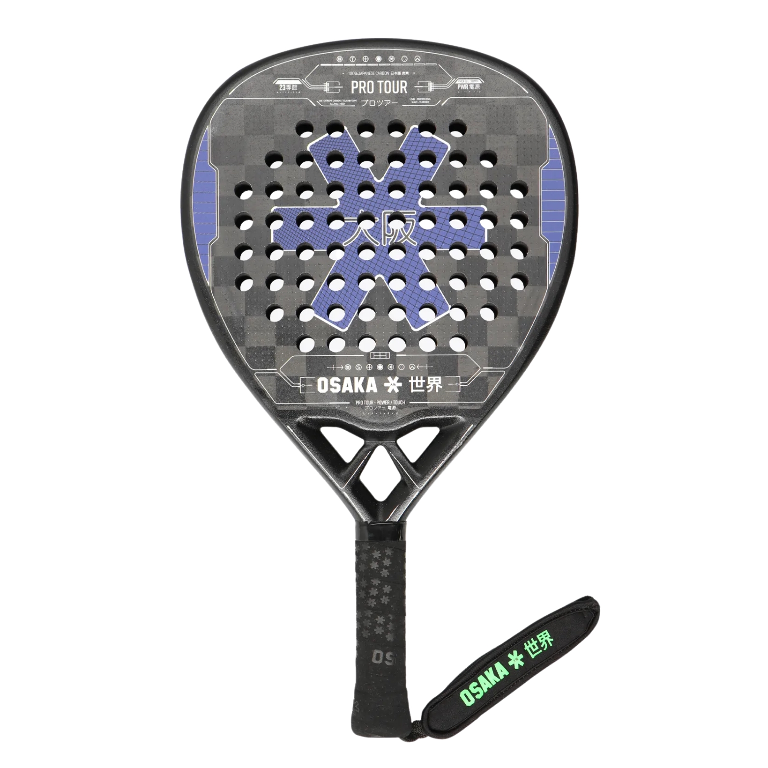 Osaka Pro Tour Power | Hovedtung padel bat → Lav pris