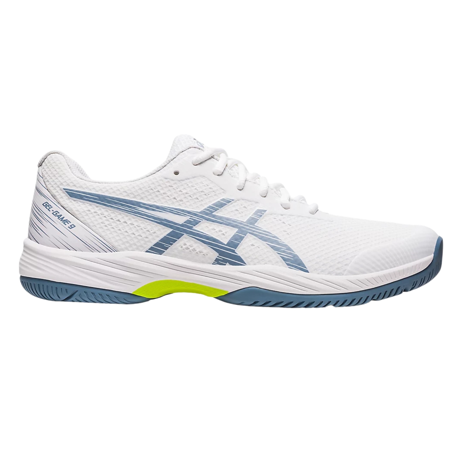 Asics Gel-Game 9 White/Blue | Padel sko » God pris