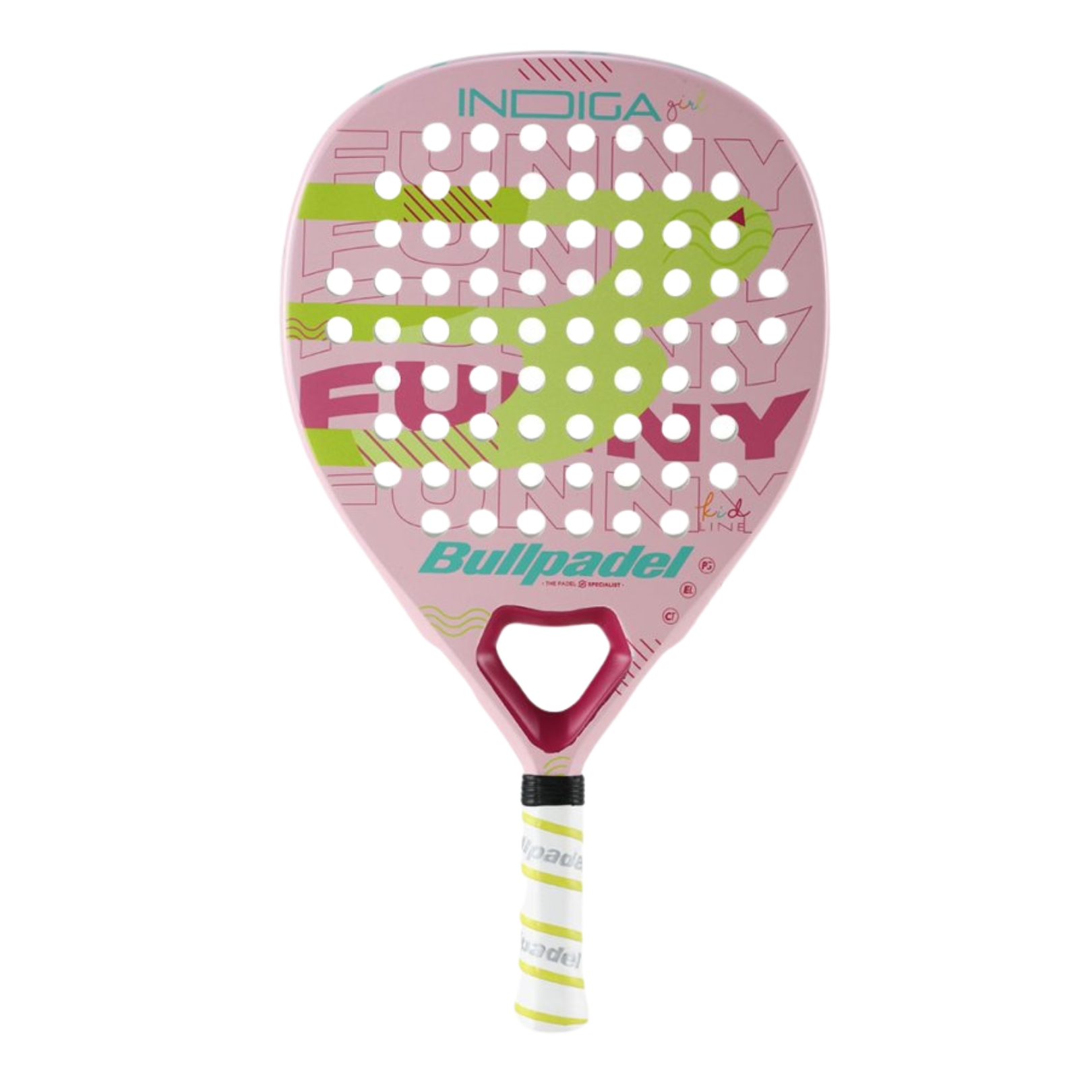 Bullpadel Indiga Girl | Junior padelbat →God pris!