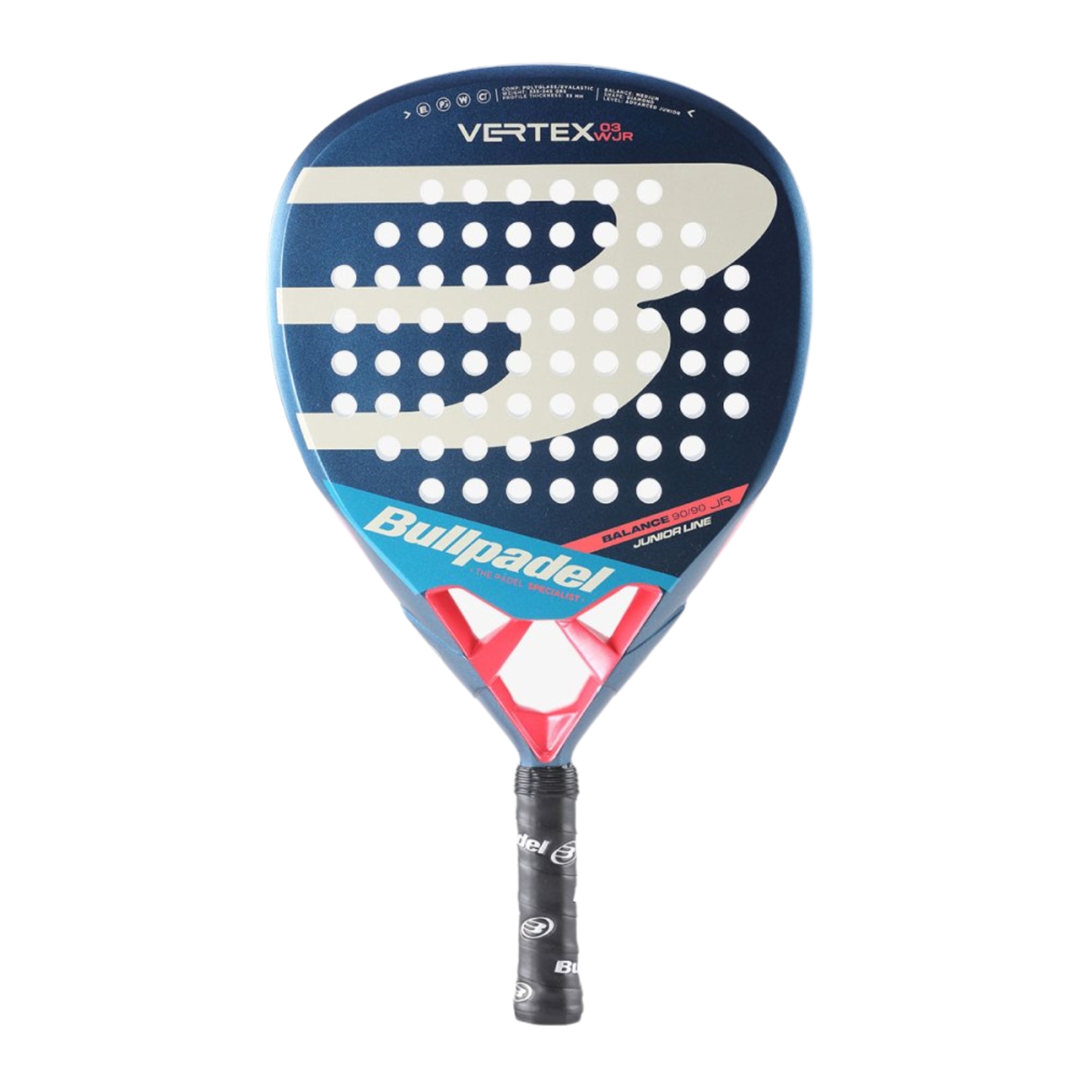 Bullpadel Vertex Jr Girl 23 | Padelbat ⇒ Skarp pris