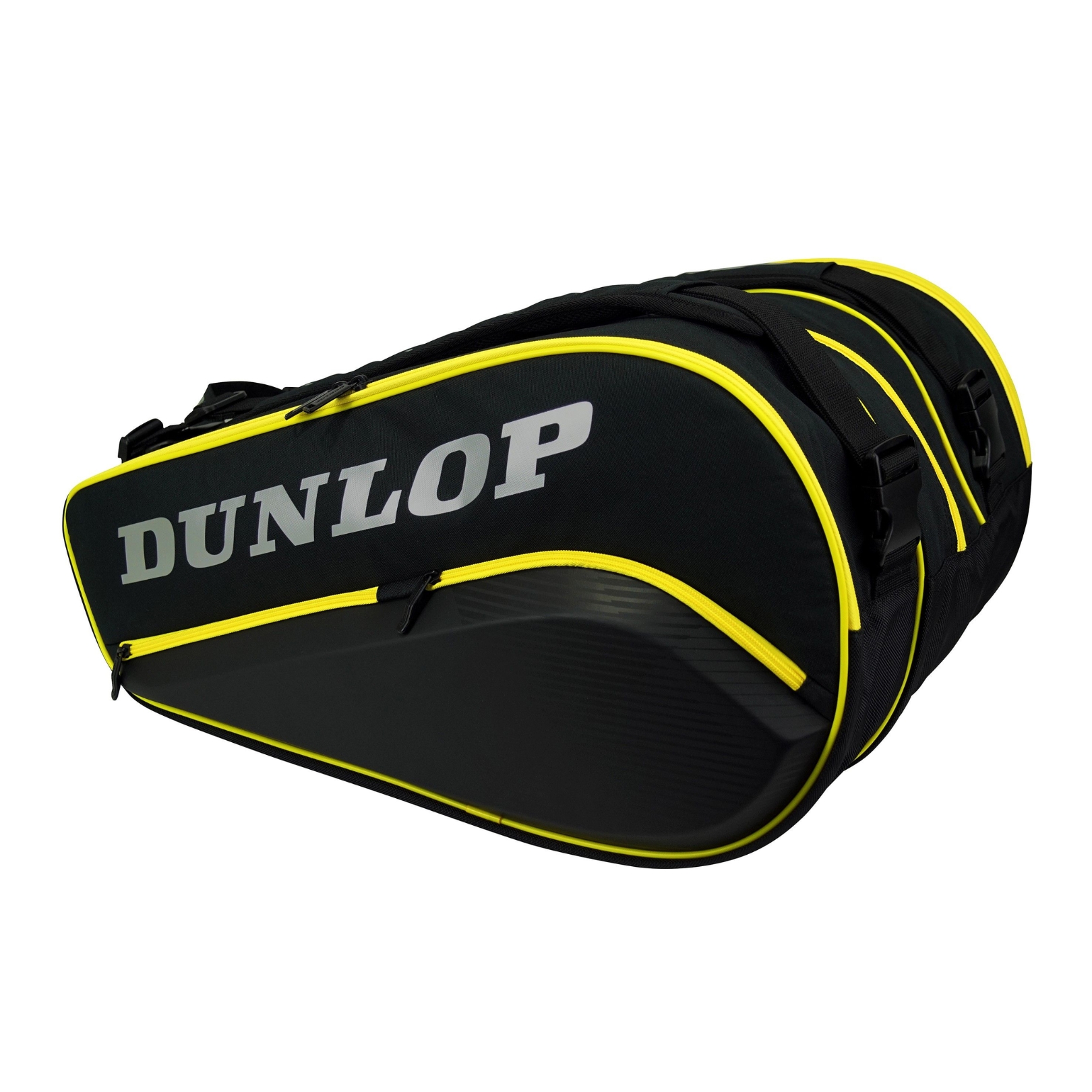 Dunlop Paletero Elite Bag Black/Yellow | Padeltaske