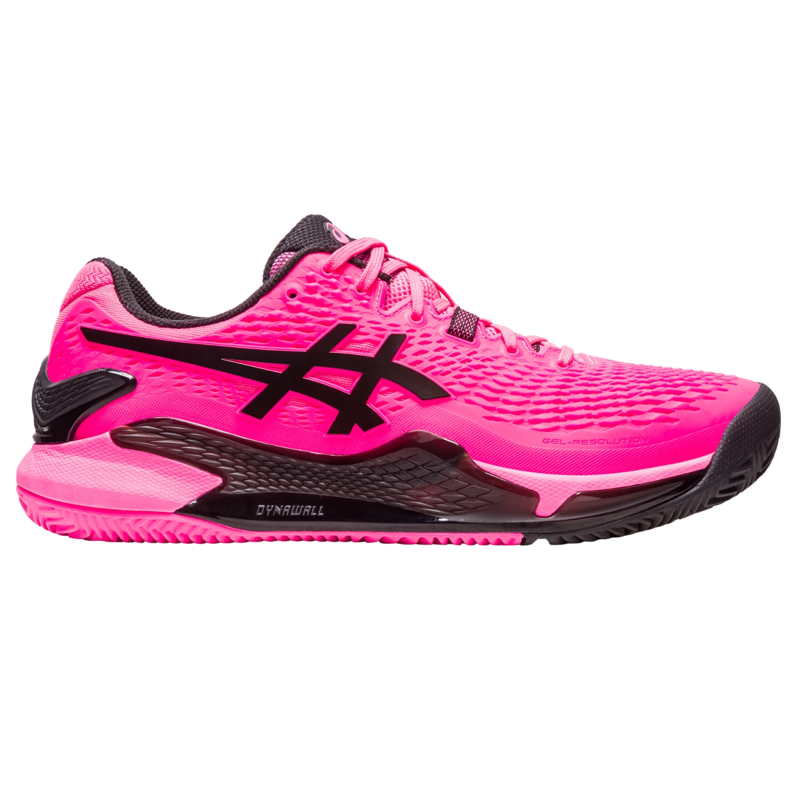 Asics Gel-Resolution 9 Clay Hot Pink/Black| Padel sko