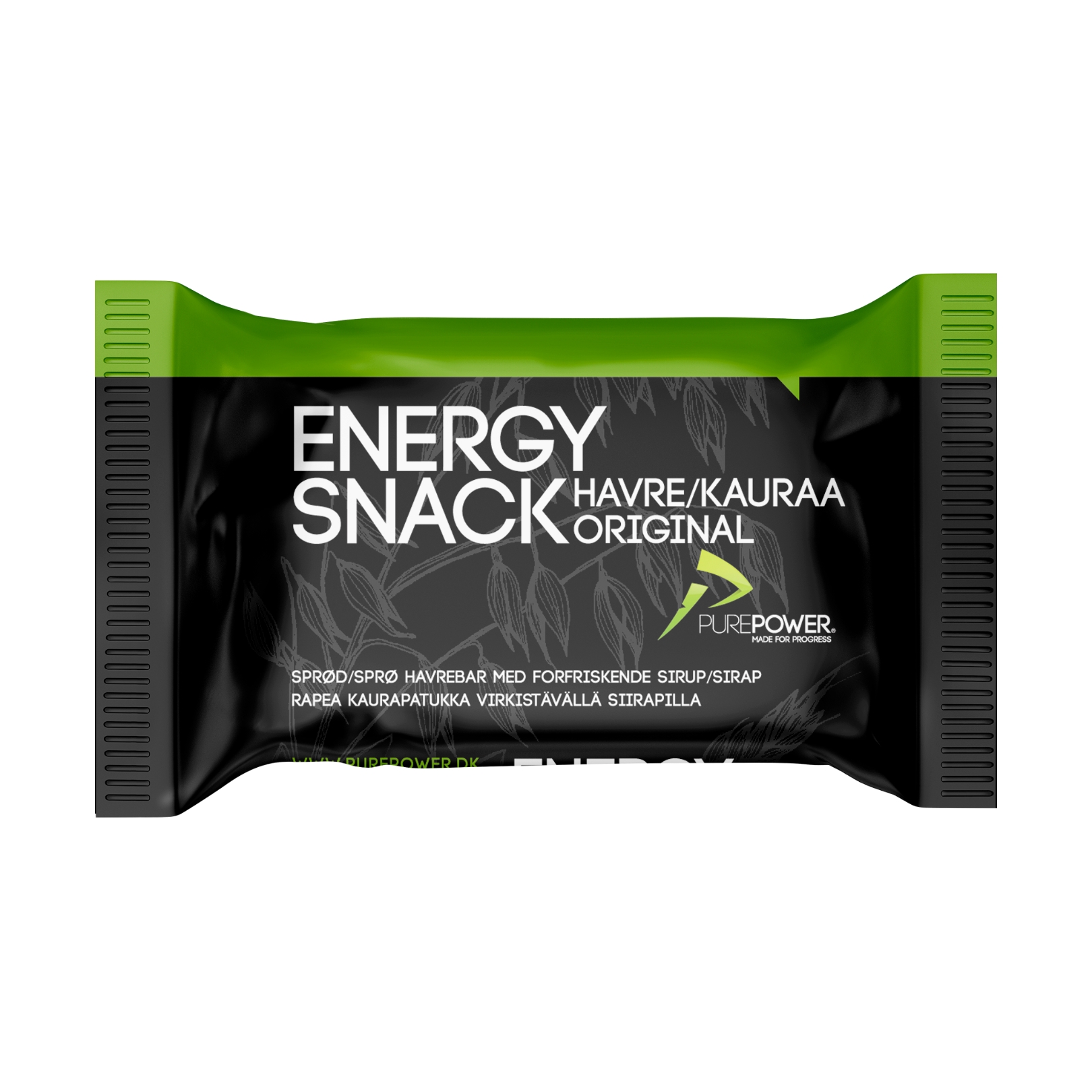 12 stk. PurePower Energy Snack Original - Padelshoppen