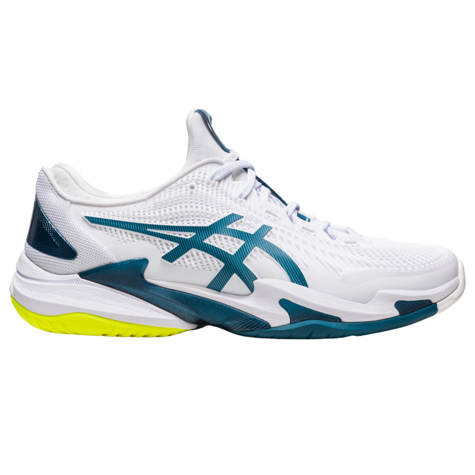 Asics Court FF 3 White/Gris Blue | Asics Padel Sko!