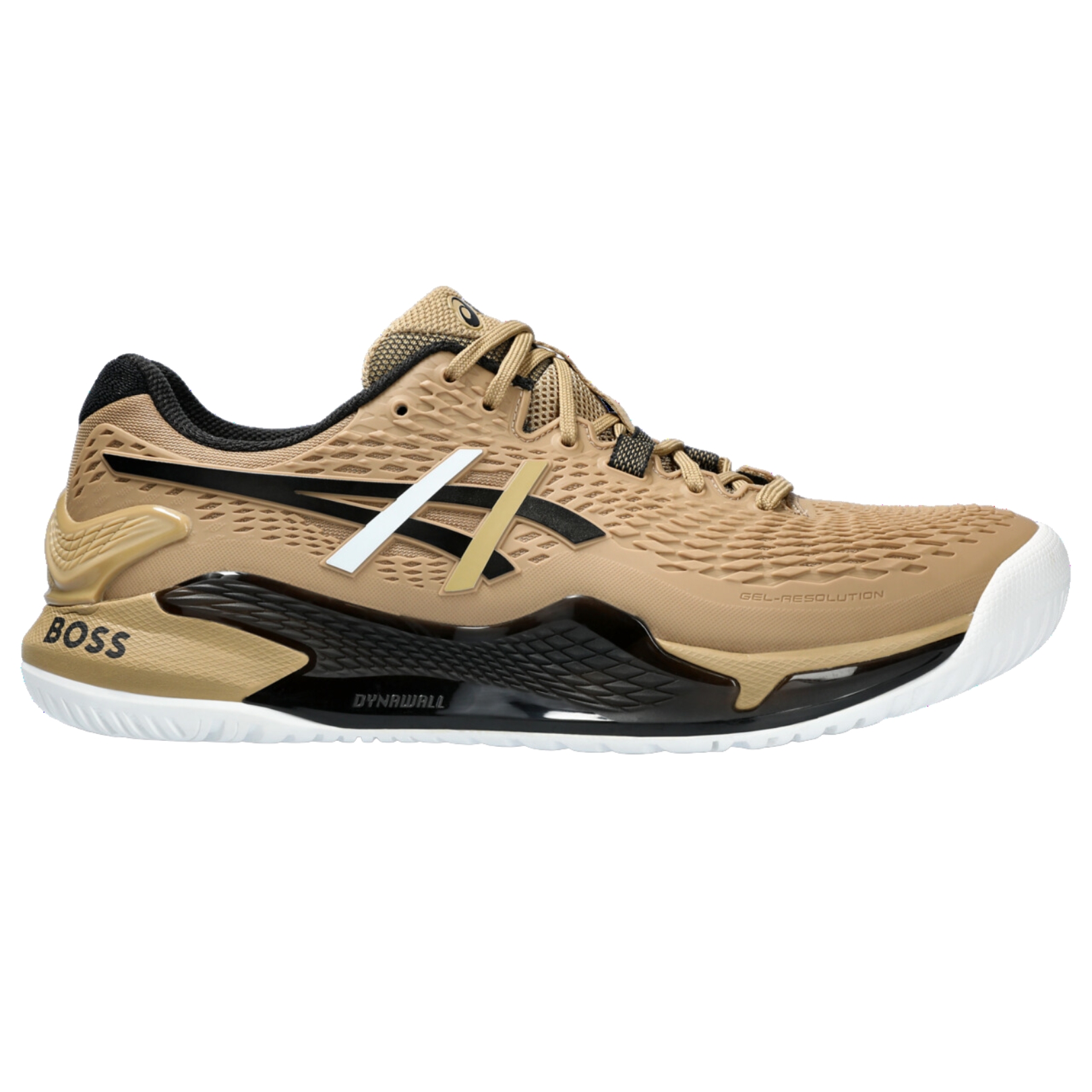 Asics Gel-Resolution 9 Camel/Black | Padel Sko → Køb!