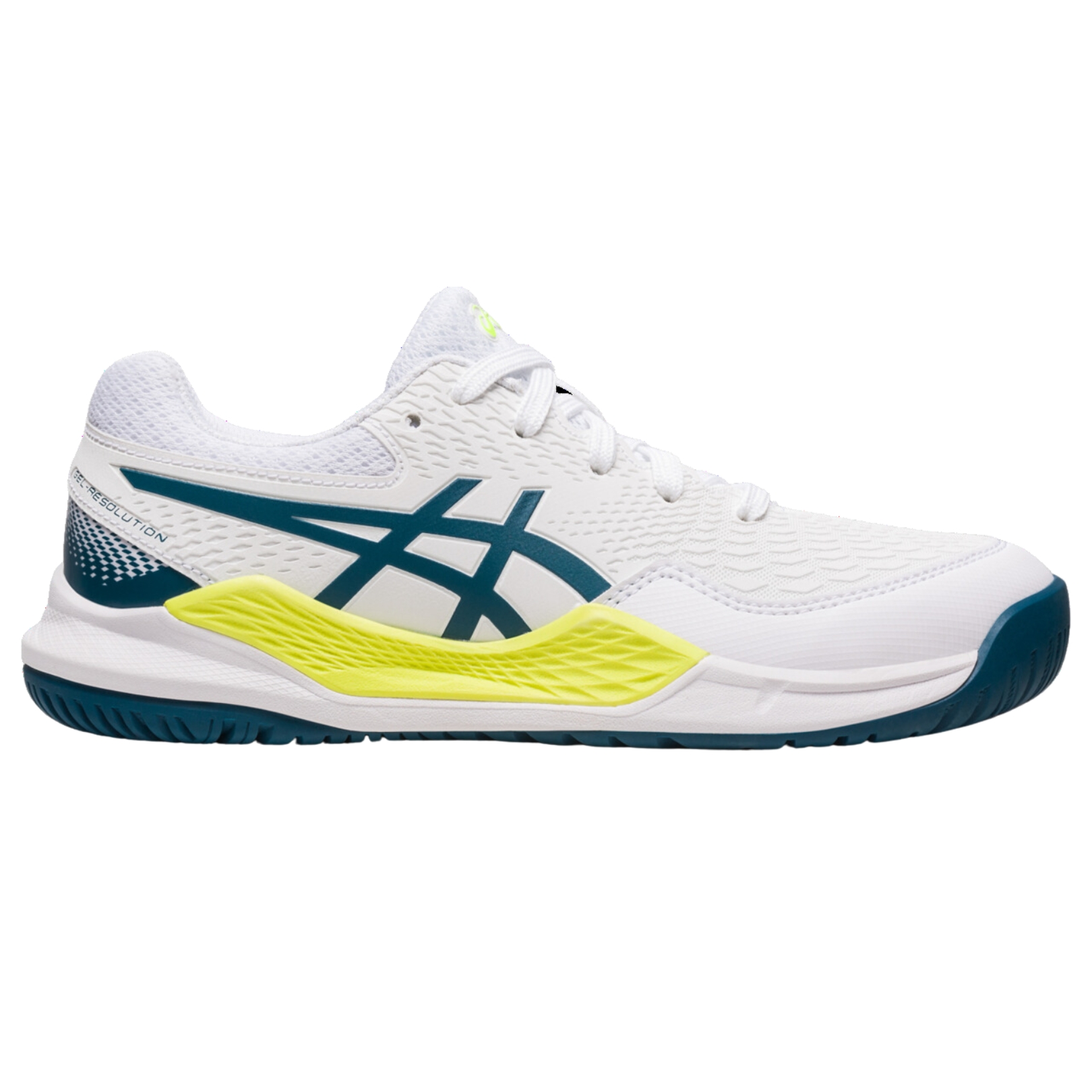 Asics Gel-Resolution 9 GS White | Junior Padel Sko