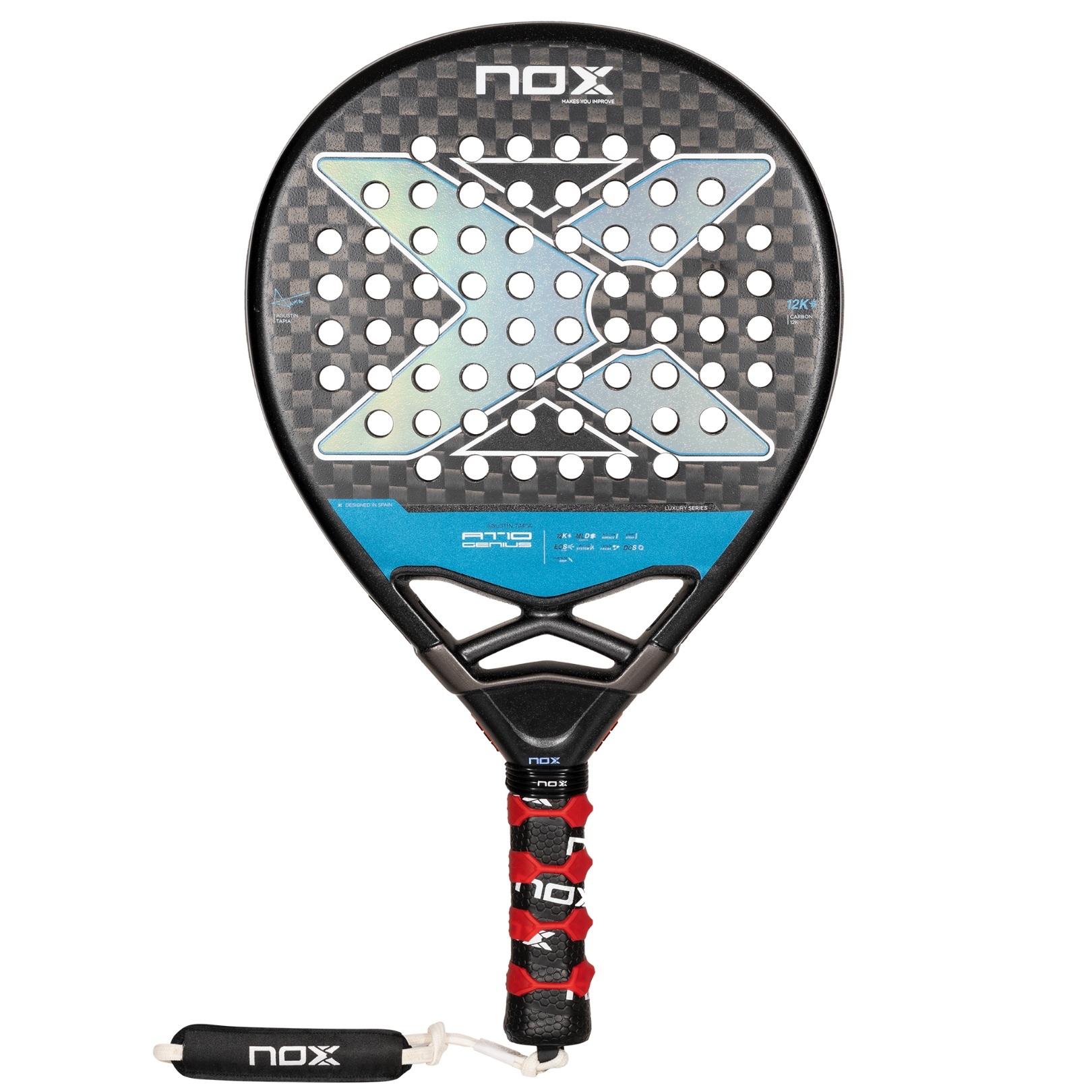 Nox AT10 Genius 12K 2024 | 2024 Padel Bat → God pris!