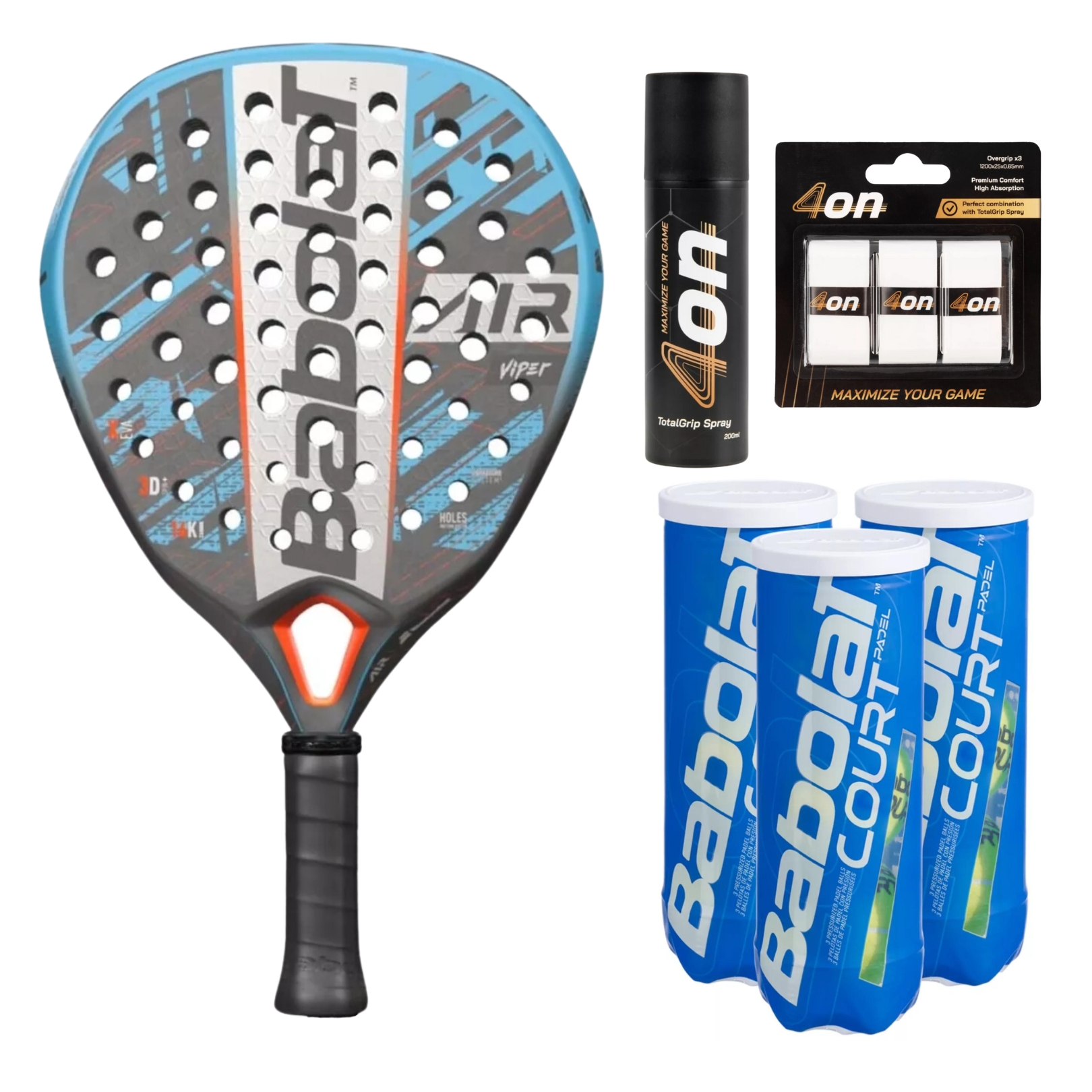 Babolat Air Viper 2023 Pakketilbud | Padeludstyr → Køb!