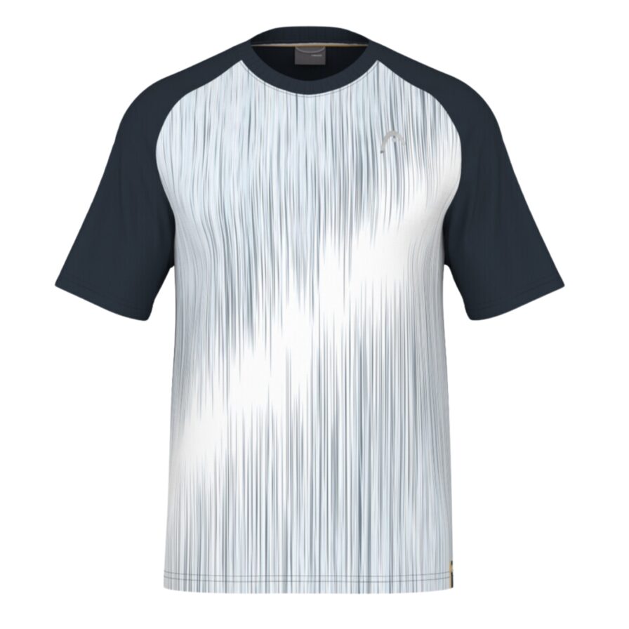 Head Performance T-shirt Print/Navy | Padel t-shirt!