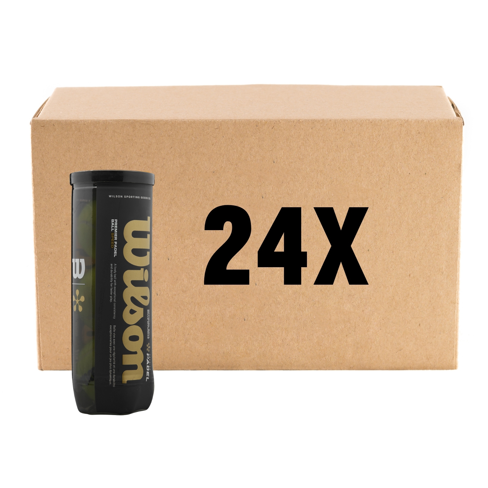 24x Wilson Premier Padel Speed | 24x Padelbolde → Køb!