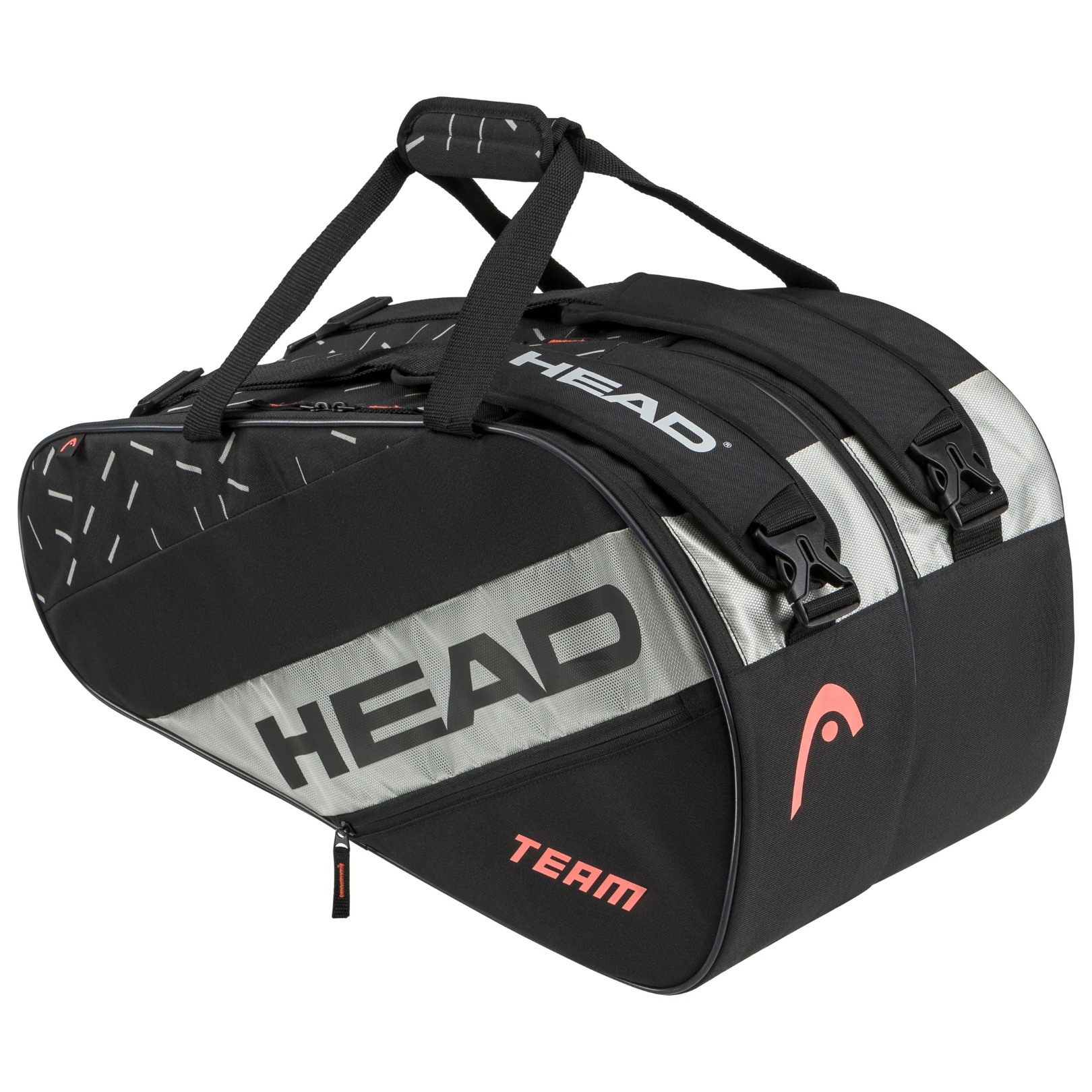 Head Team Padel Bag L Black/Ceramic | Padel Taske → Køb