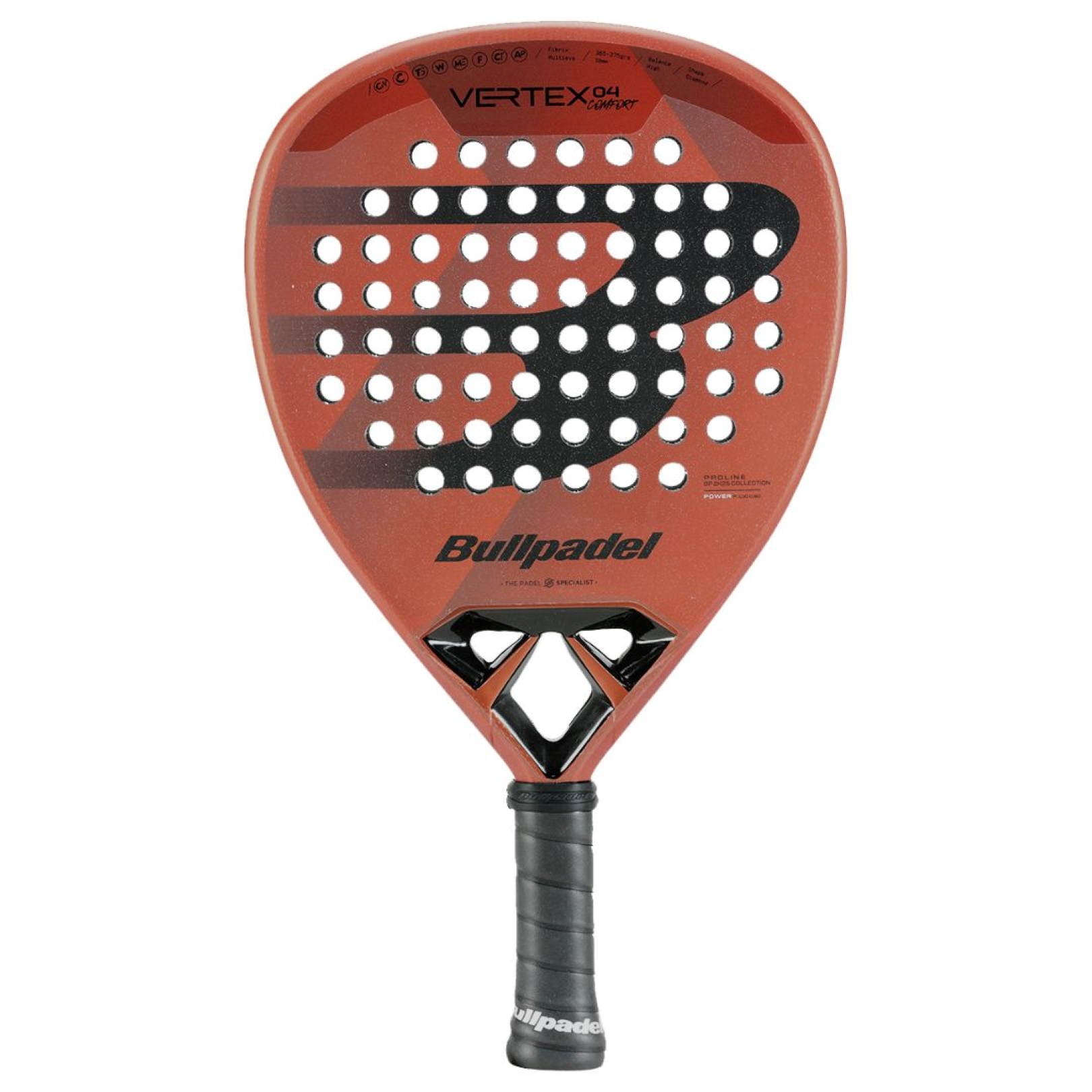 Bullpadel Vertex 04 Comfort 25 | Padel Bat → Køb nu!