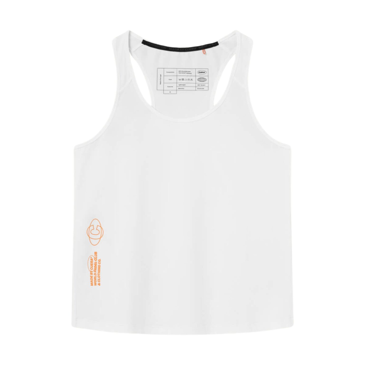 Cuera Oncourt WPC Tank Women White | Padel Tank Top → Køb nu!