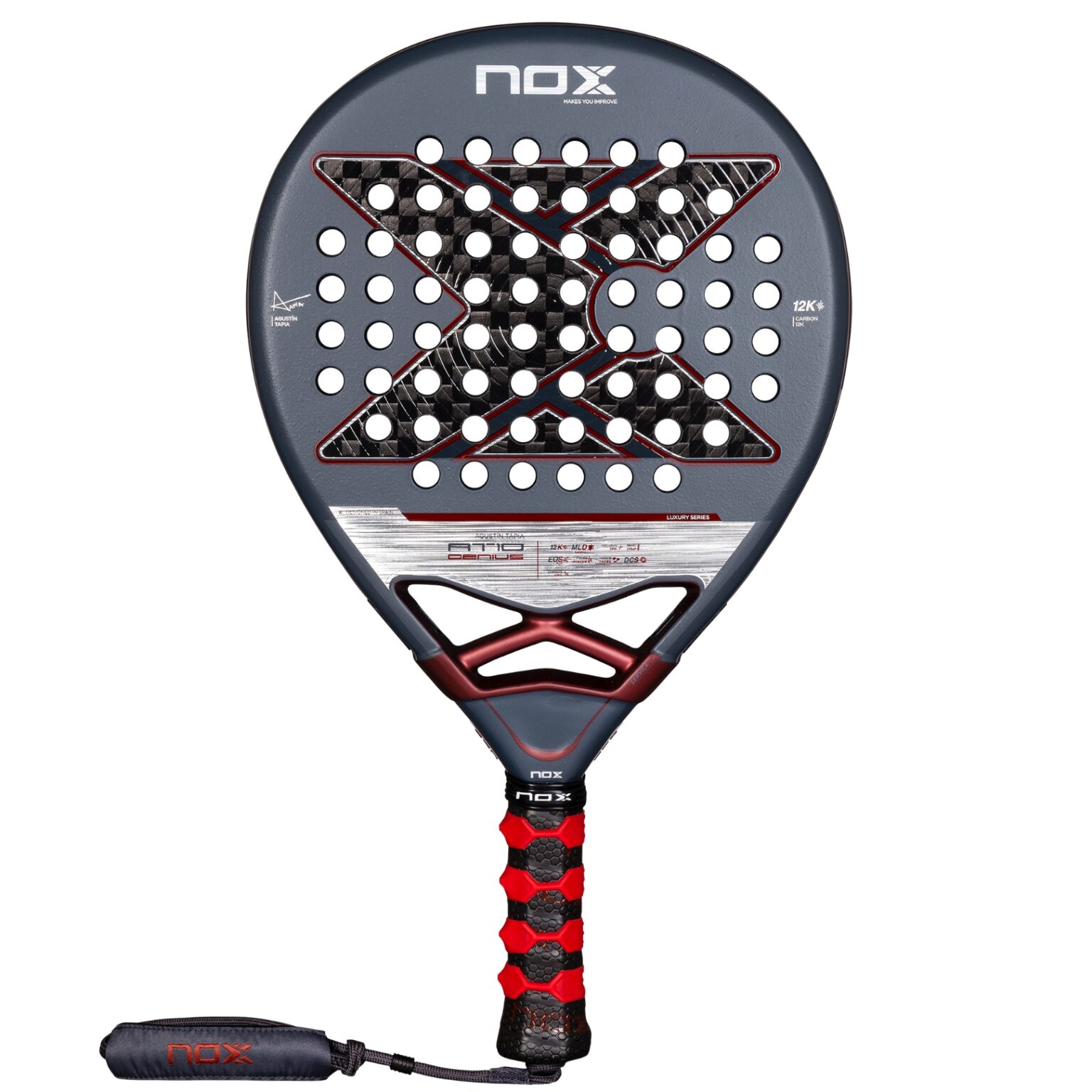 Nox AT10 Genius 12K 2025 | 2025 Padel Bat → Køb her!