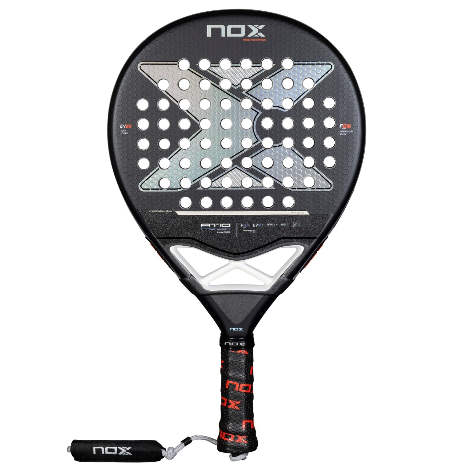 Nox AT10 Pro Cup Hard 2025 | Nox Padel Bat → Køb nu!