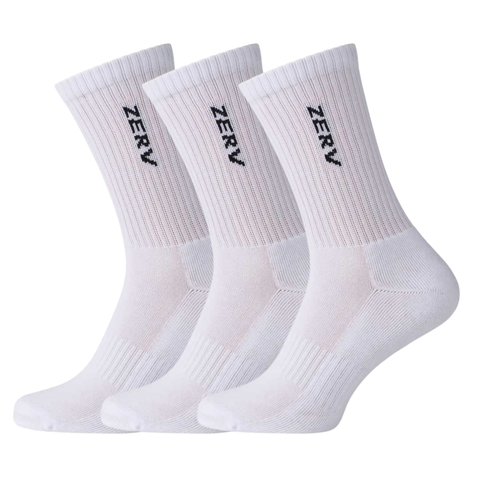 ZERV Performance Socks Long 3-pack | Padel Strømper