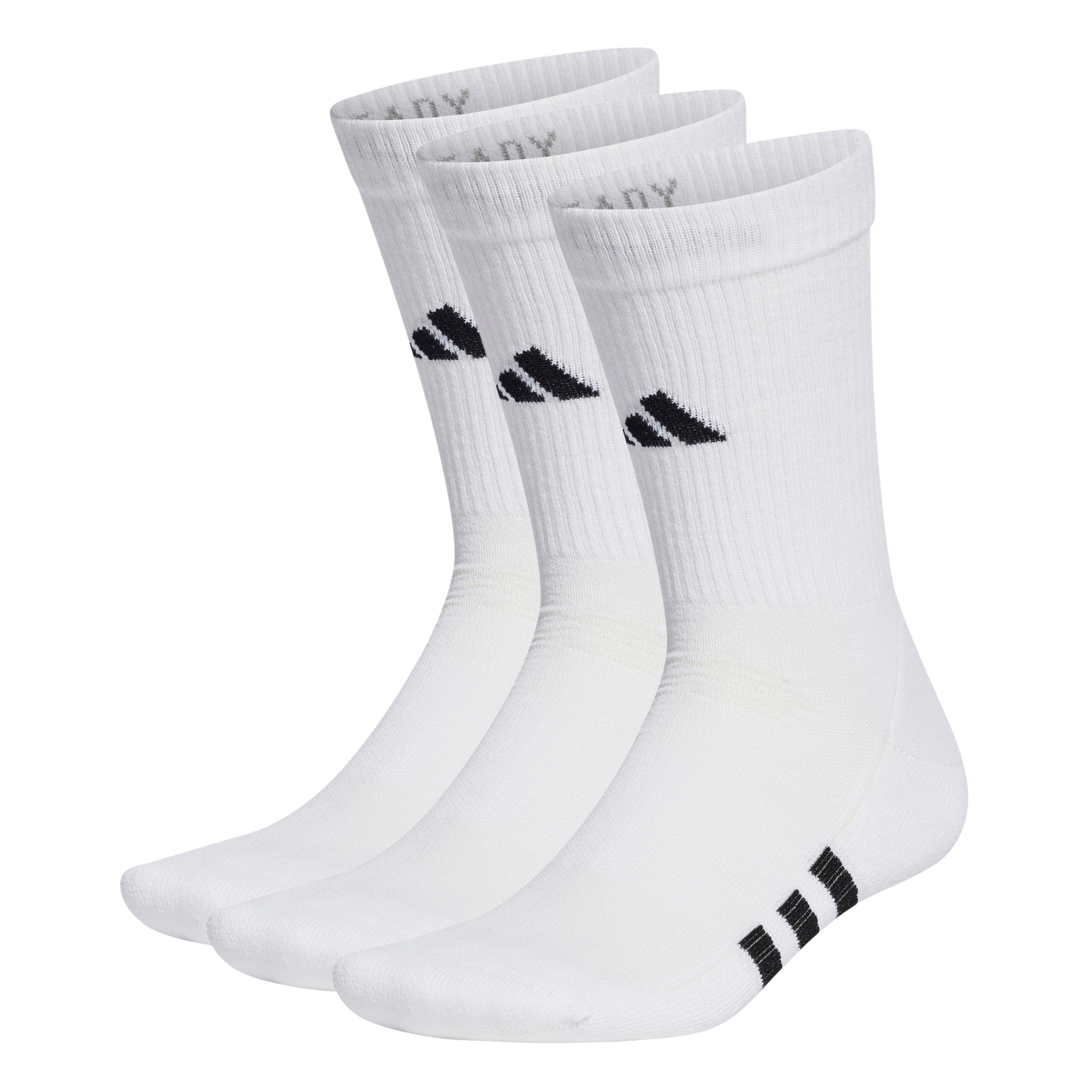 Adidas Performance Cushioned Crew Socks 3-Pack White | Strømper → ...