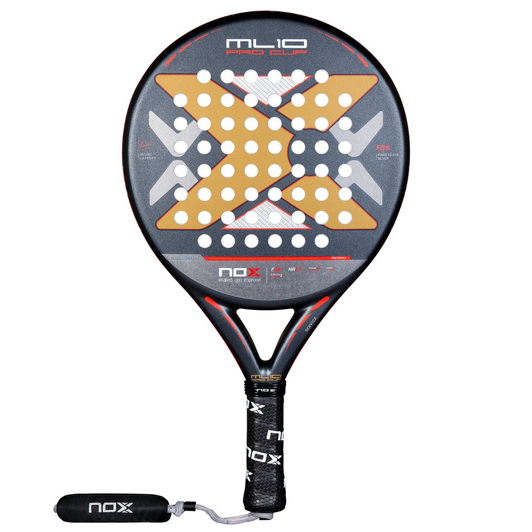 Nox ML10 Pro Cup Rough Surface 2025 | Padel Bat → Køb!