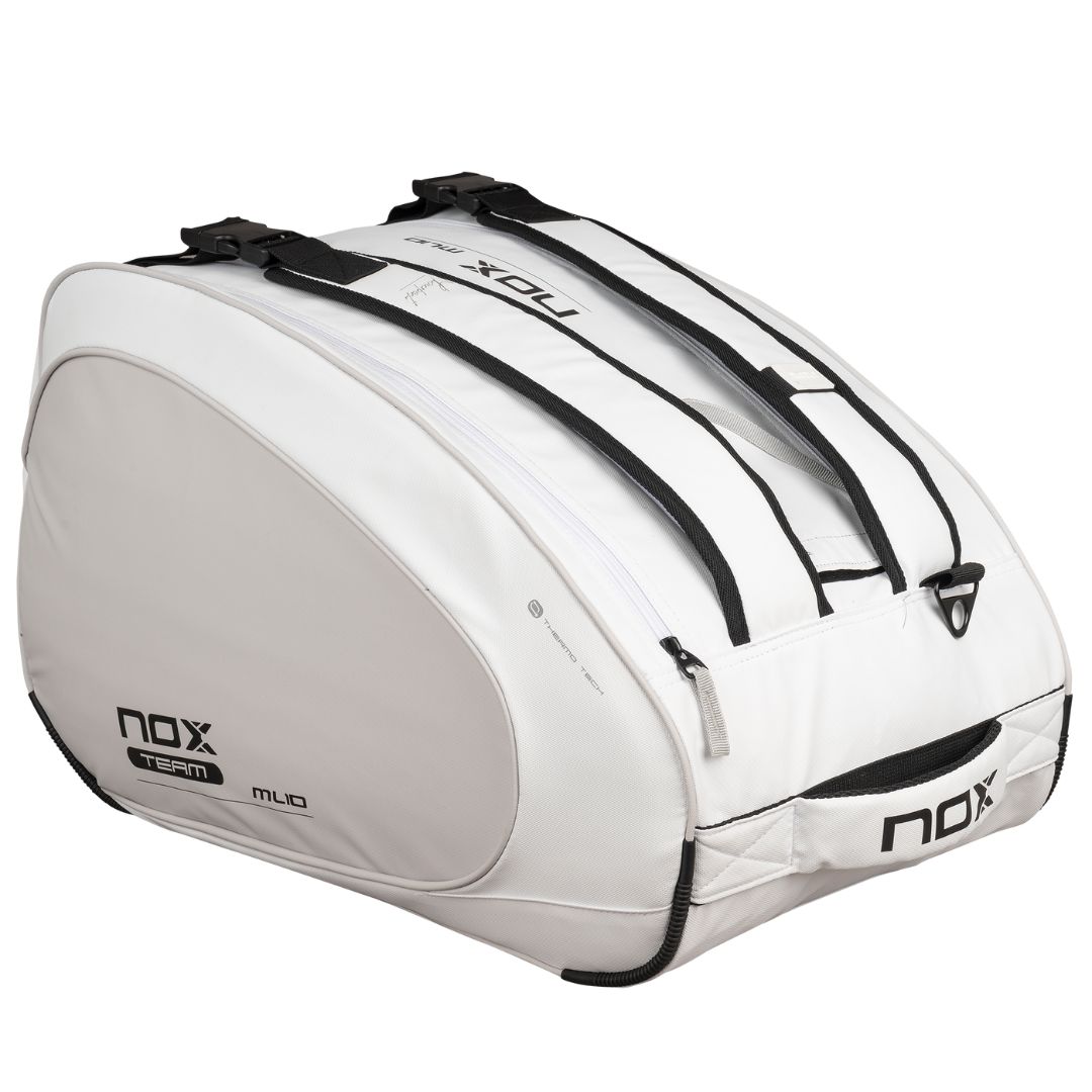 Nox ML10 Team Padelbag White/Grey | Padel taske → Køb!