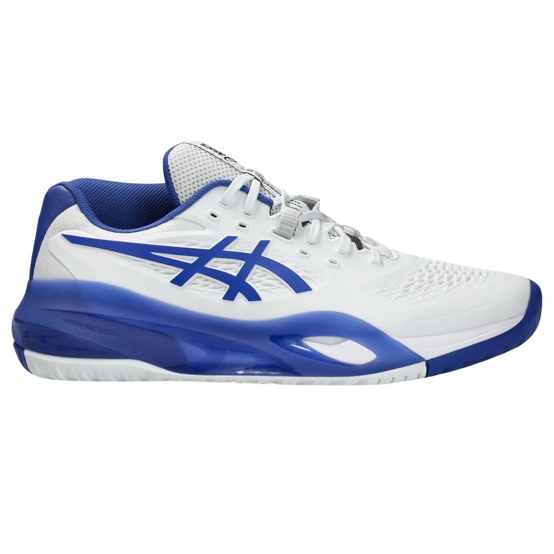 Asics Gel-Resolution X White/Dark Cobalt | Padel sko!