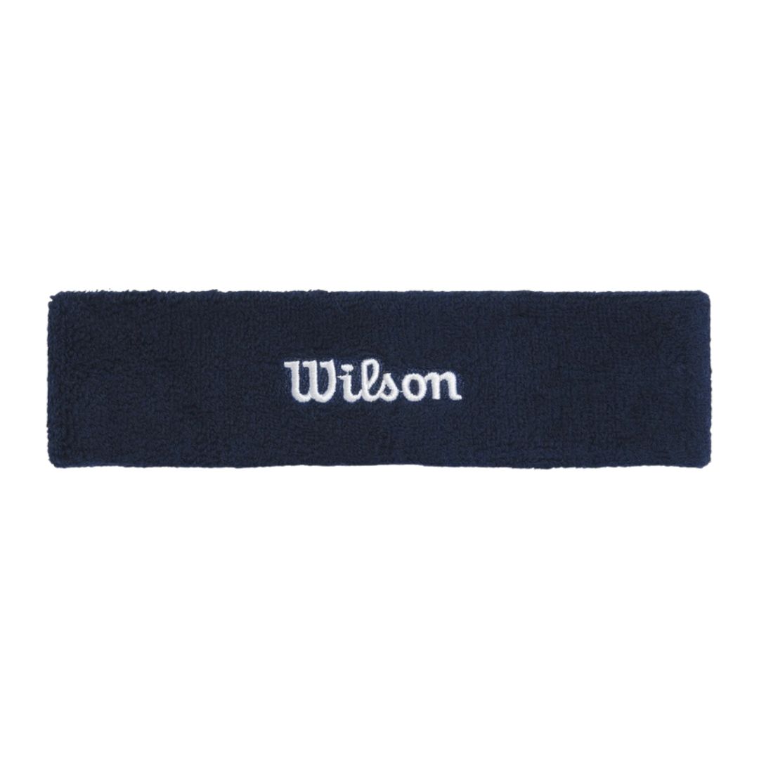 Wilson Headband Classic Navy | Padel Pandebånd → Køb nu