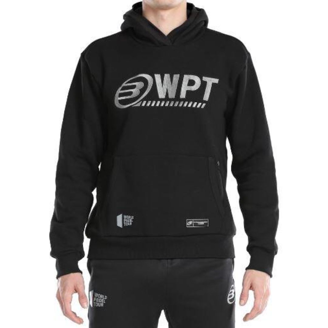 Bullpadel WPT Linao Sweatshirt Black - Padelshoppen