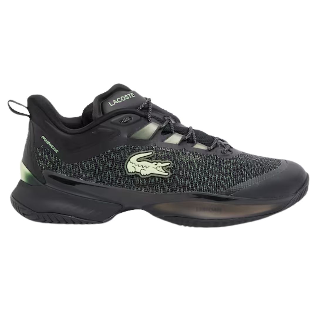 Lacoste AG-LT23 Ultra Black/Light Green | Padel sko