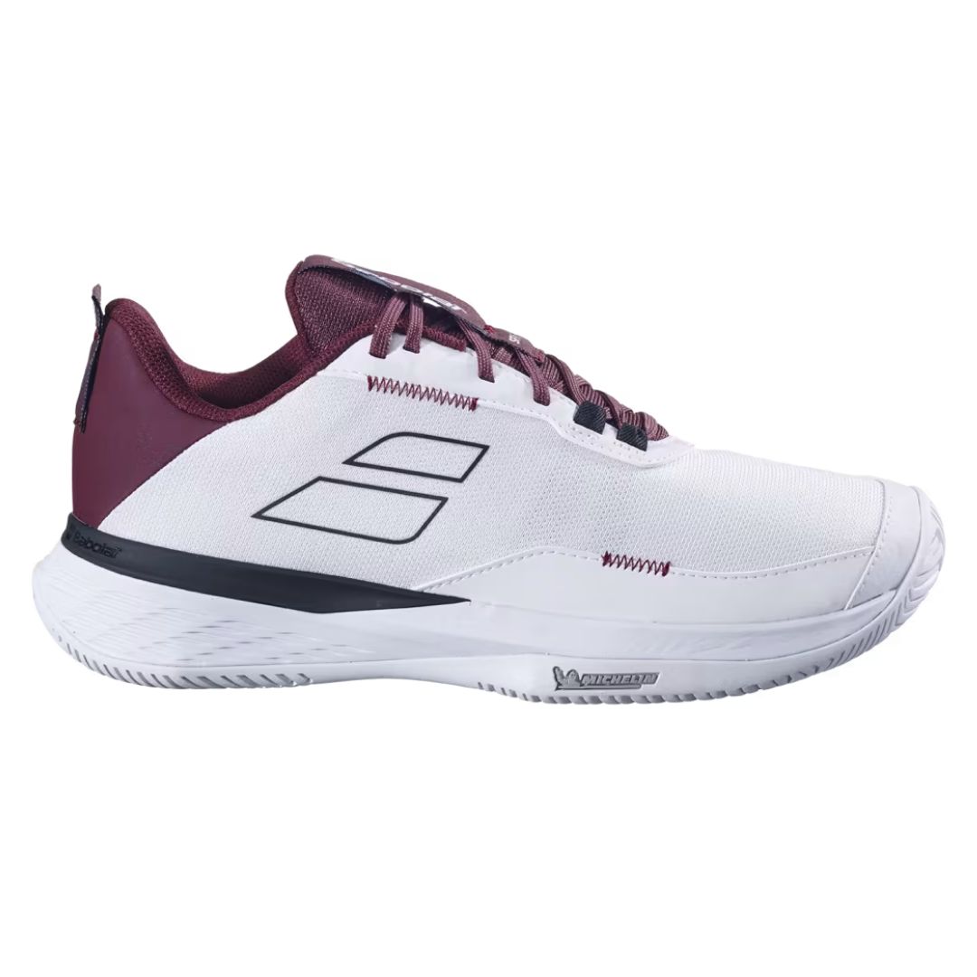 Babolat SFX Evo White/Port Royale | Padel Sko